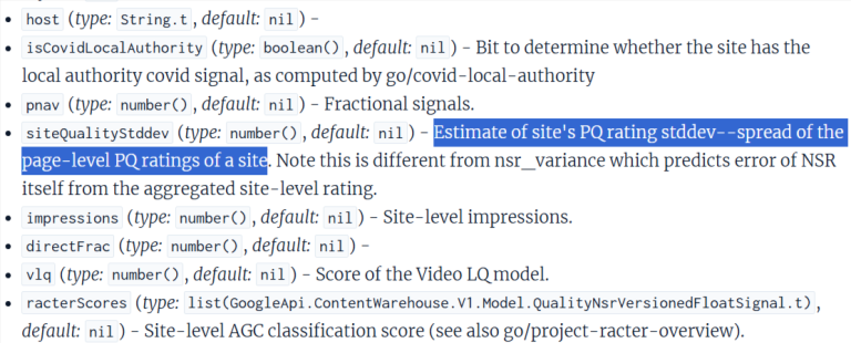 The Google Leak, Page Quality Rating (PQ) and the Rater Connections - Hobo