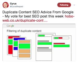 Duplicate Content SEO